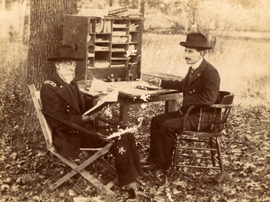 Le Général Joseph Wheeler, general confédéré et général dans l'US Army