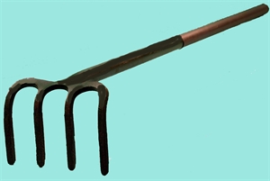 OUTILS ANCIENS - ART POPULAIRE : RATEAU 4,5 KILOS