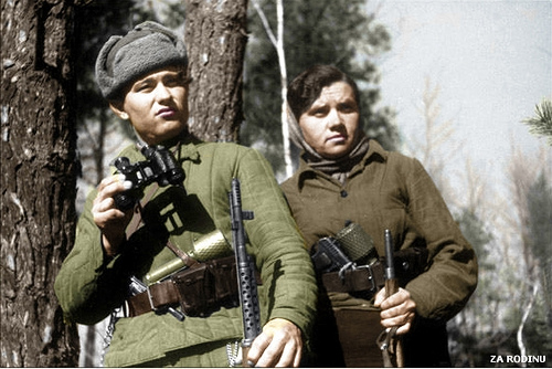 Na Zapad :: Femme Soviet Partisans