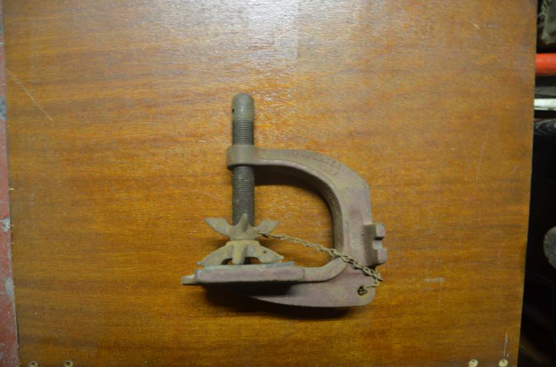 OUTILS ANCIENS - ART POPULAIRE : Presse à ? Vulcaniser les rustines