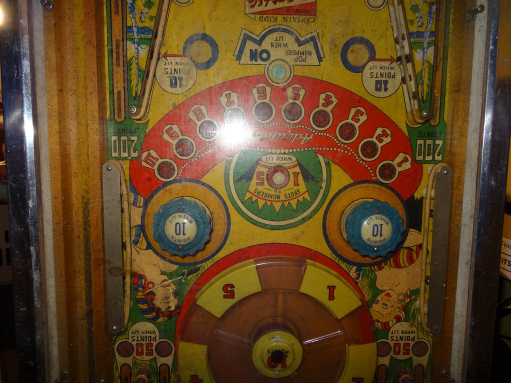 retro-flip :: Flipper Gottlieb Captain Kidd 1960 2 player