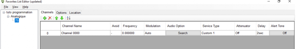 [Uniden série UBCD/SDS Tuto] Programmation analogique sur sentinel ...