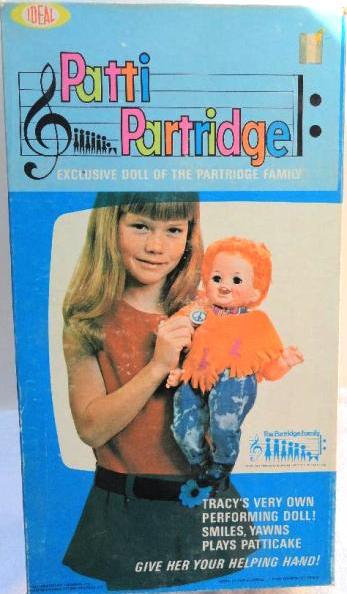PAR AMOUR DES POUPEES : PATTI PARTRIDGE, 38 cm, 1971, IDEAL TOY COMPANY