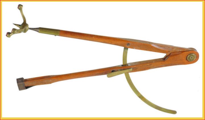 OUTILS ANCIENS - ART POPULAIRE : Compas ancien