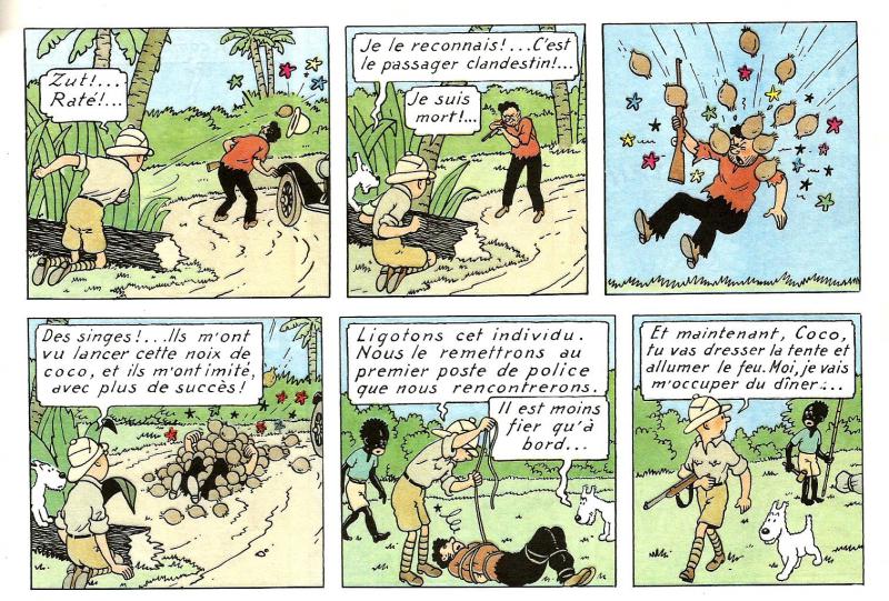 Les Aventures de Tintin :: Quelle est la seule fois