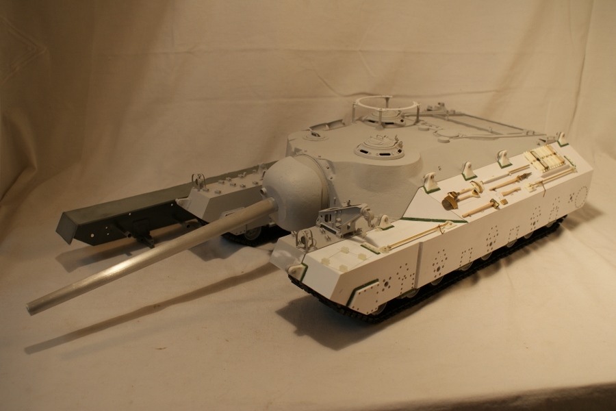 Super heavy tank T28/T95 in 1/16th scale - scratchbuilt by Sturm - RCU ...
