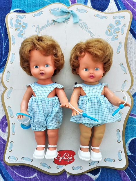 PAR AMOUR DES POUPEES :: MIMI, 25 cm, PREMIÈRE MOITIÉ ANNÉES 60, GÉGÉ