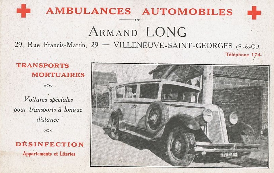 Les Renault d'avant guerre :: Ambulances photos anciennes