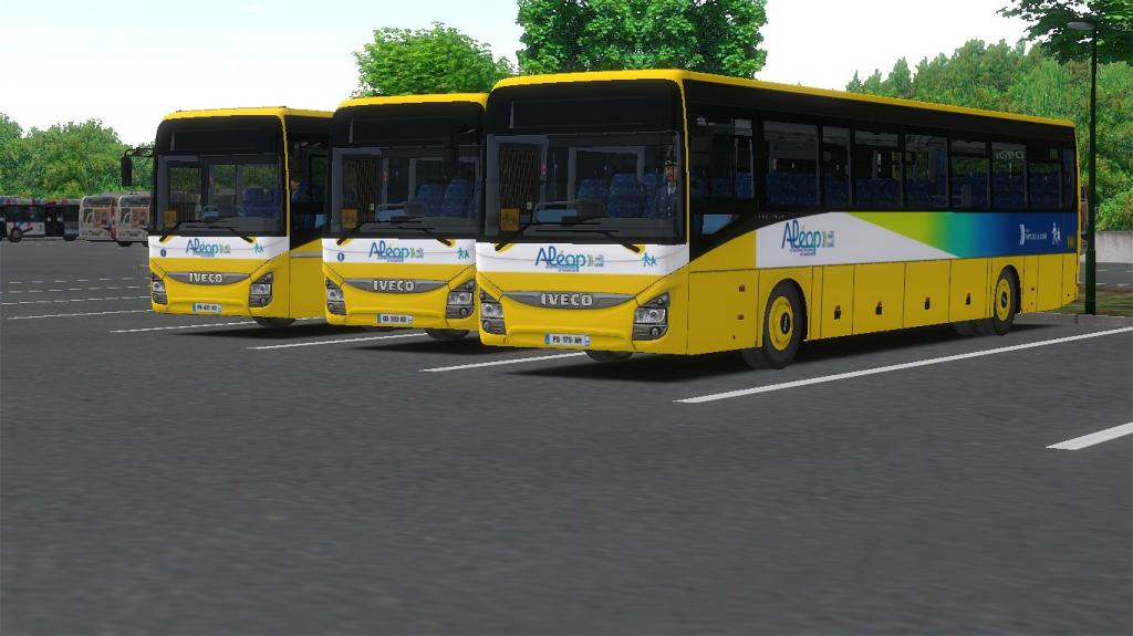 vtrans : Livrée aléop scolaire et livrée aléop de ligne iveco