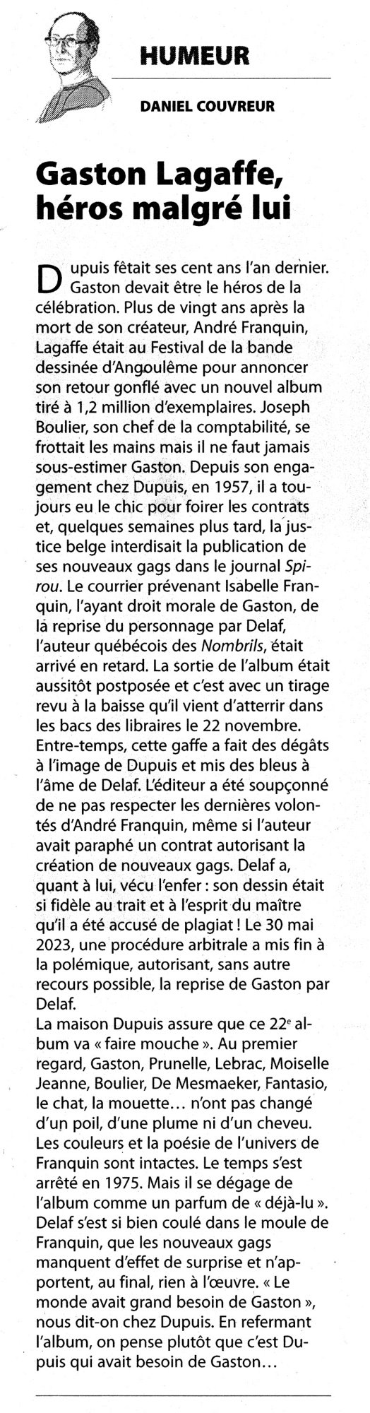 Les Aventures de Tintin : Gaston Lagaffe a 60 ans!