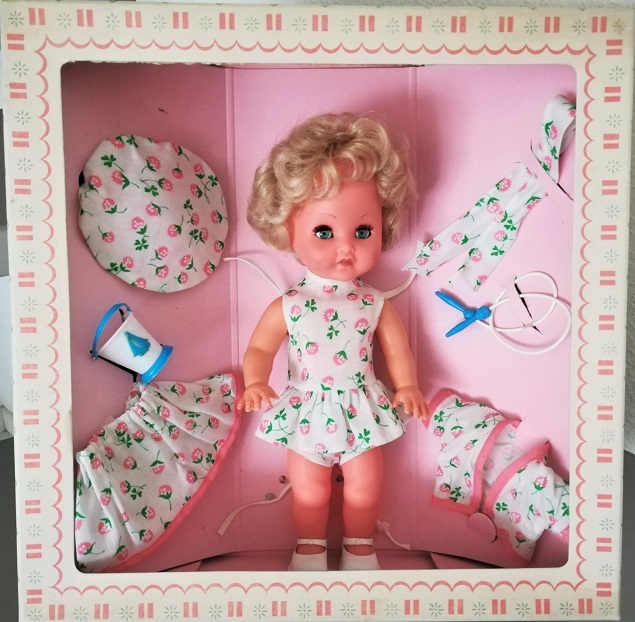 PAR AMOUR DES POUPEES :: MIMI, 25 cm, PREMIÈRE MOITIÉ ANNÉES 60, GÉGÉ