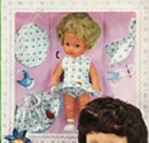 PAR AMOUR DES POUPEES :: MIMI, 25 cm, PREMIÈRE MOITIÉ ANNÉES 60, GÉGÉ