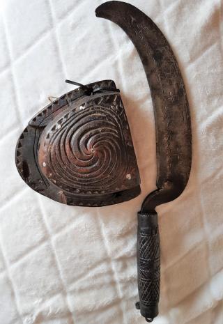 OUTILS ANCIENS - ART POPULAIRE :: faucilles Khmères