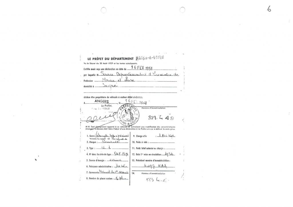 Les Renault d'avant guerre : UI 548829 Premiers secours - 1932