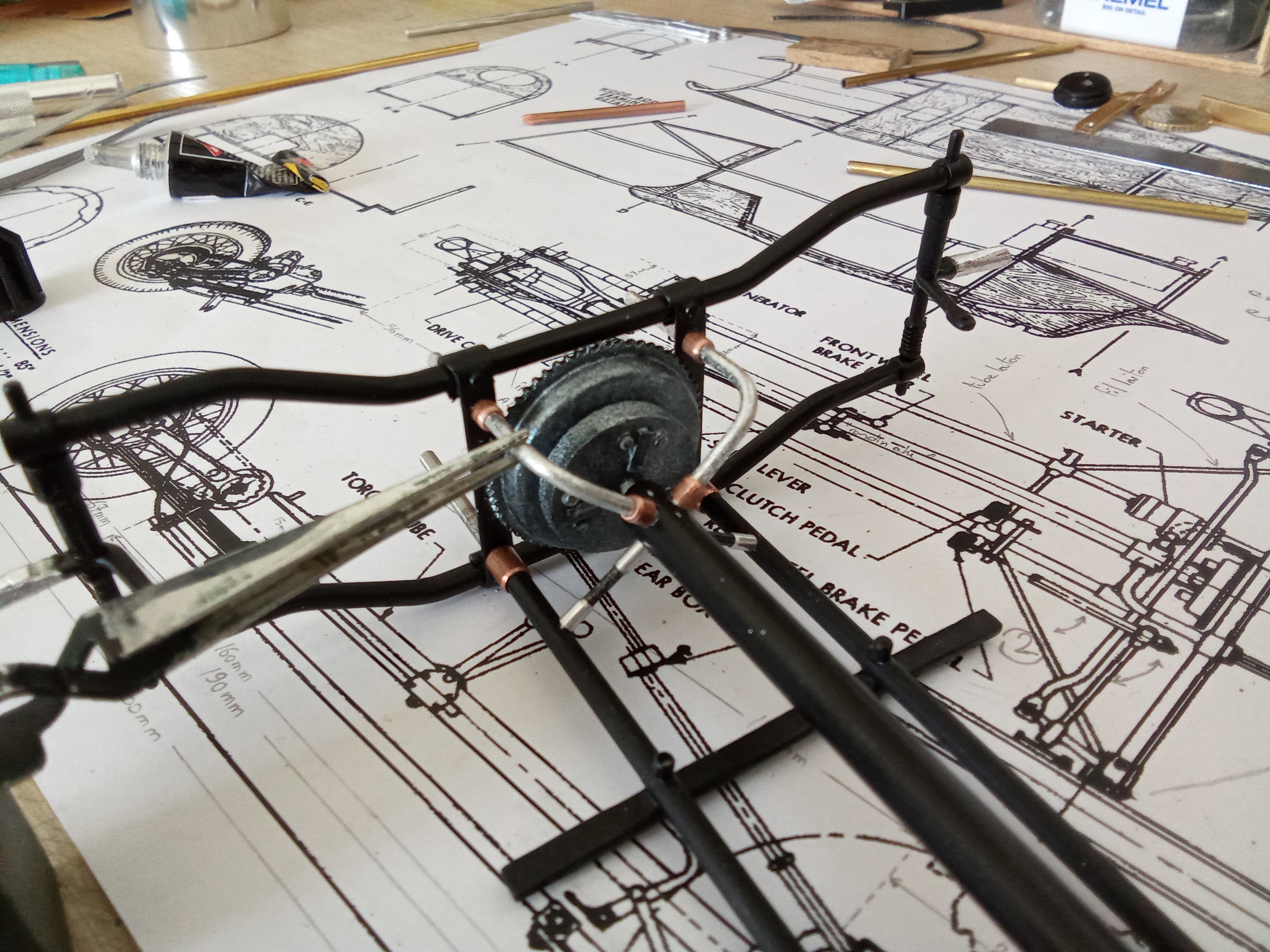 Morgan three wheeler Supersports 1935 - Page 4 - Work In Progress - Vehicles - Britmodeller.com