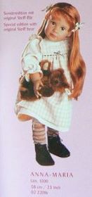 PAR AMOUR DES POUPEES : ANNA MARIA, 58 CM, 2002, HILDEGARDE GUNZEL POUR ...