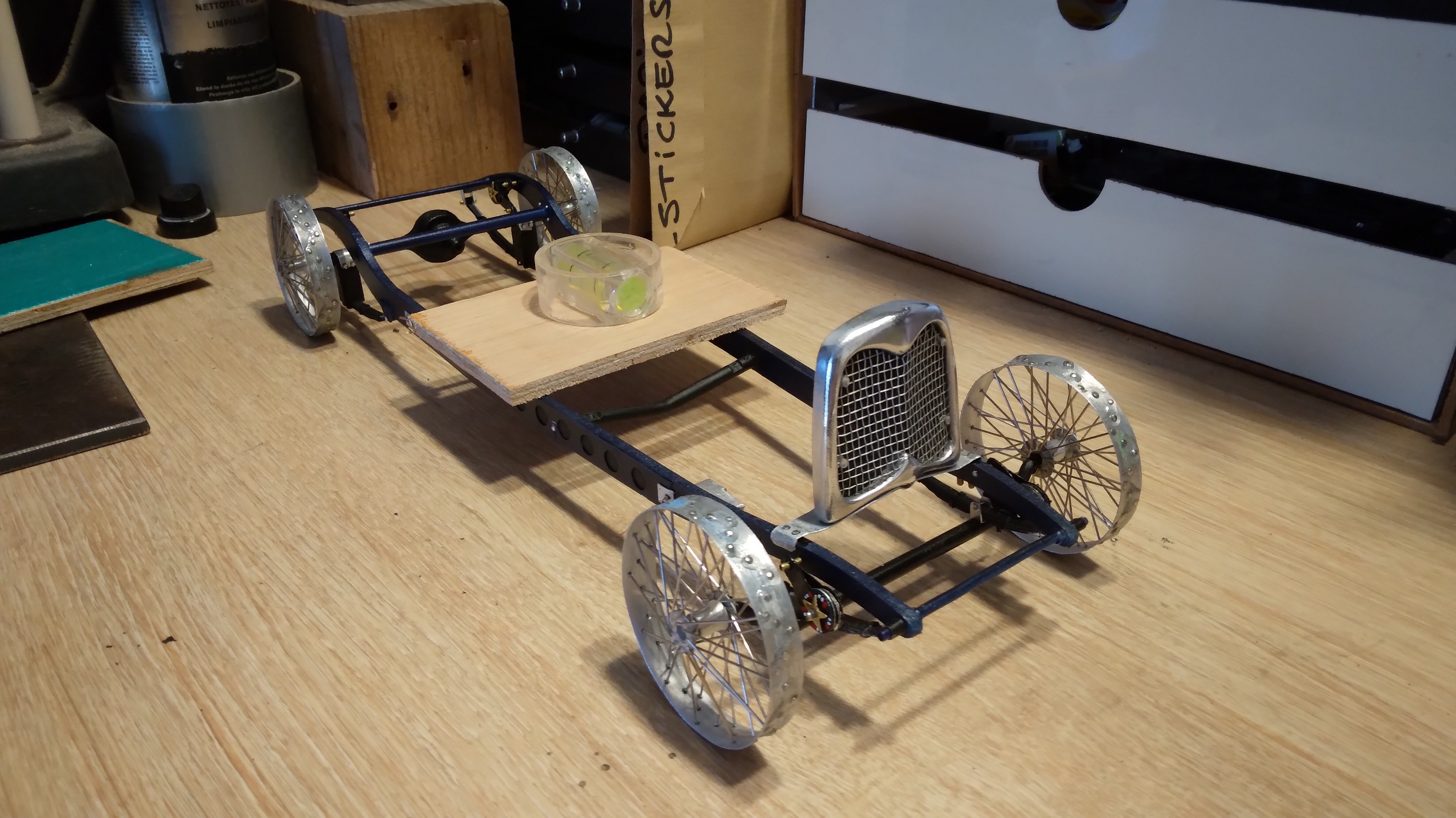 Riley TT Racing Six 1934 ( scratch build 1/12 ) - Page 3 - Work In ...