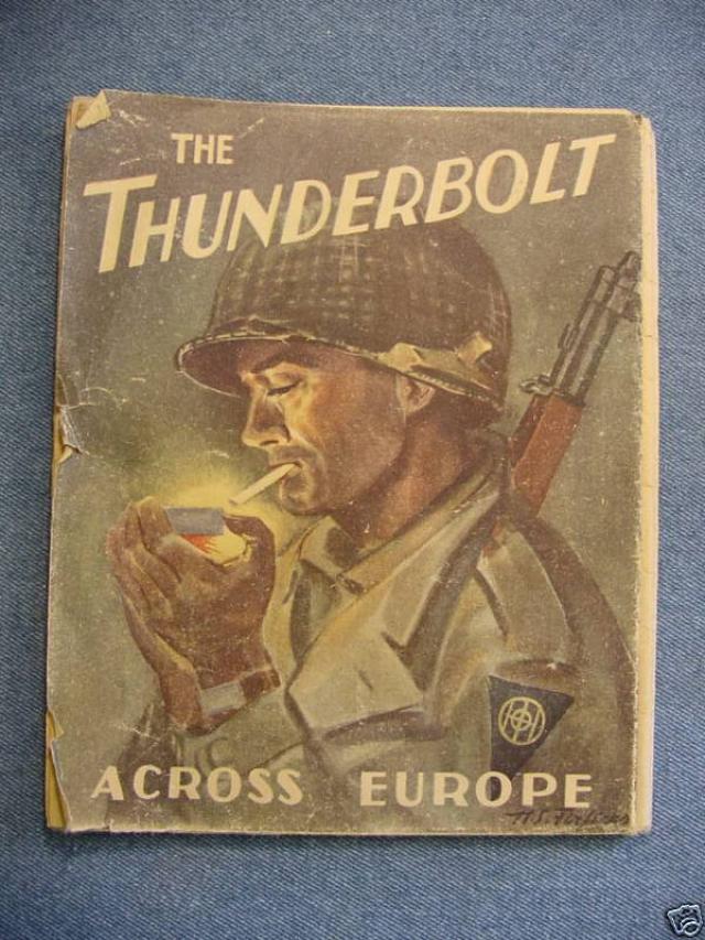 WW2 Soldiers Memory :: The Thunderbolt Across Europe Map