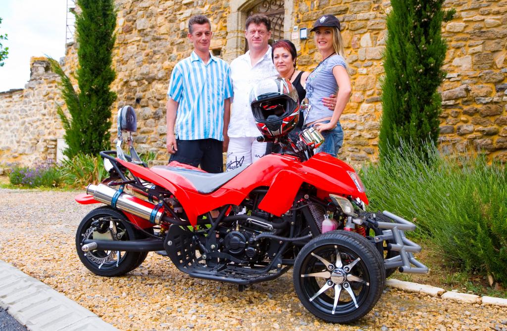 CHINESE QUAD : nouvelle marraine pour les quads chinois...