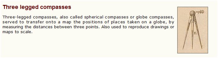 OUTILS ANCIENS - ART POPULAIRE : Le compas triple