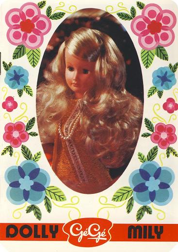 PAR AMOUR DES POUPEES : DOLLY, 52 CM, 1968 à 1979, GEGE