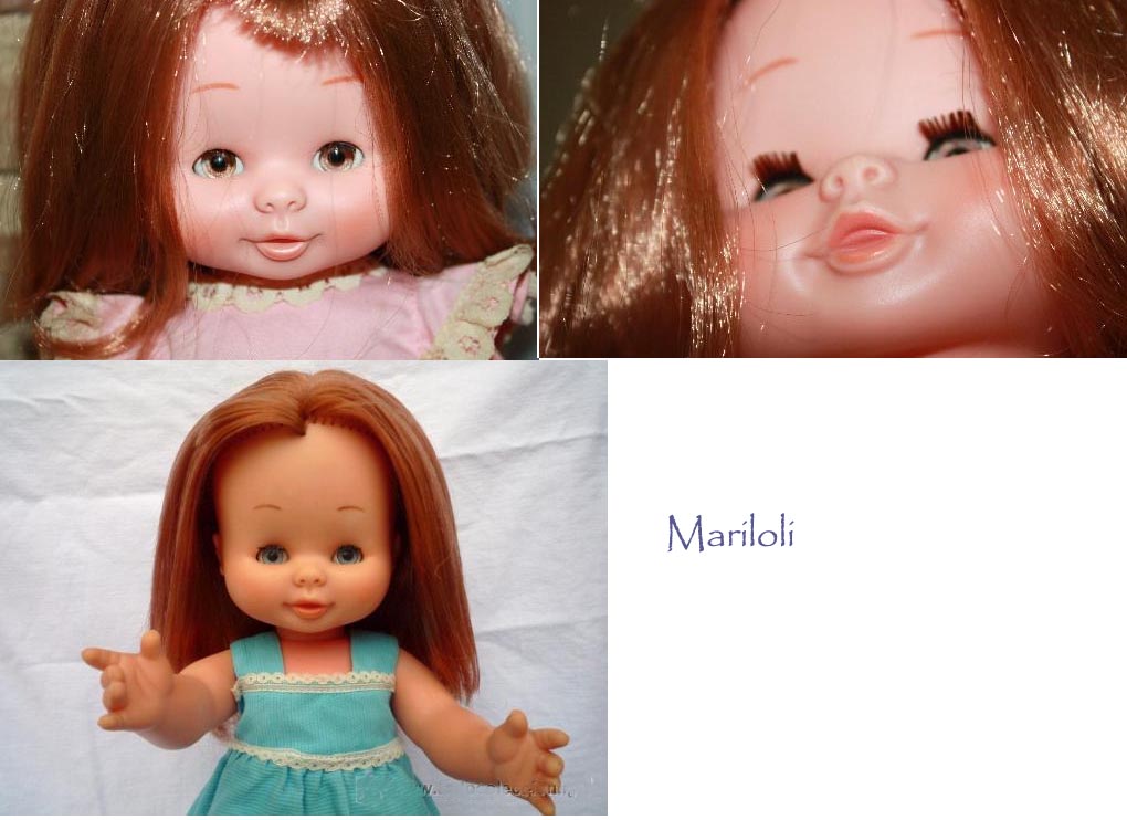 PAR AMOUR DES POUPEES : MARILOLI, 37CM, 1968-75, FAMOSA