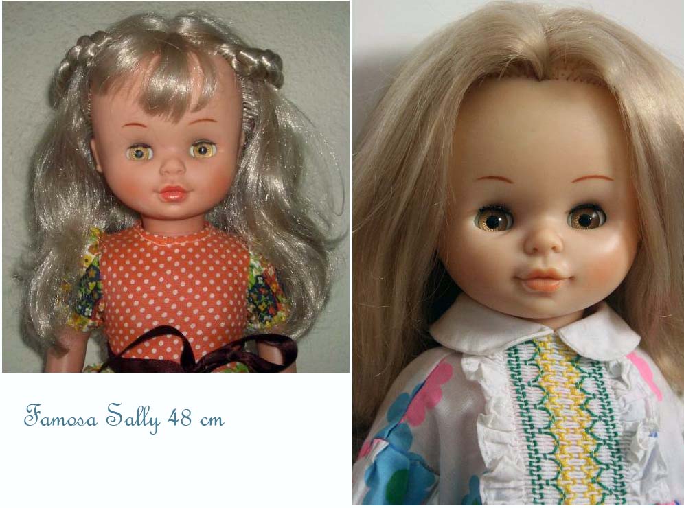 PAR AMOUR DES POUPEES :: SALLY, 48CM, ANNEES 70, FAMOSA