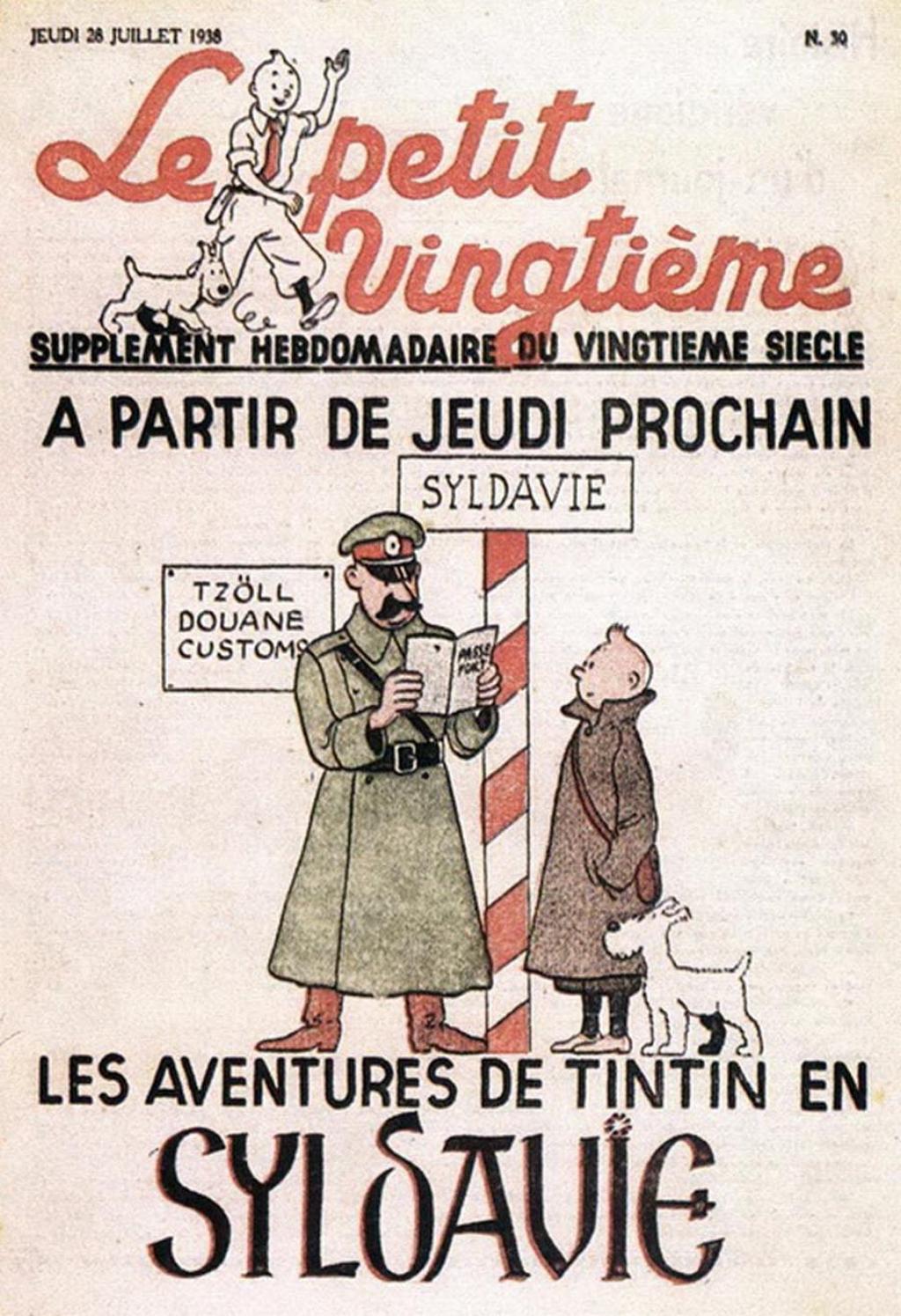 Les Aventures de Tintin : Les plus belles couvertures, signées Hergé