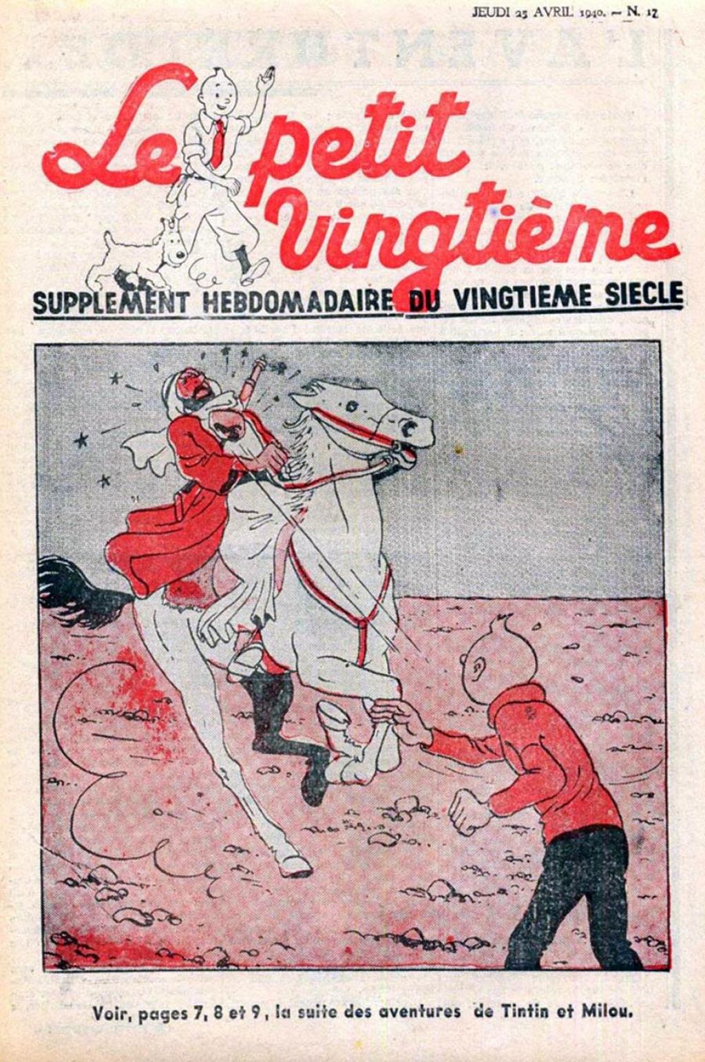 Les Aventures de Tintin : Les plus belles couvertures, signées Hergé
