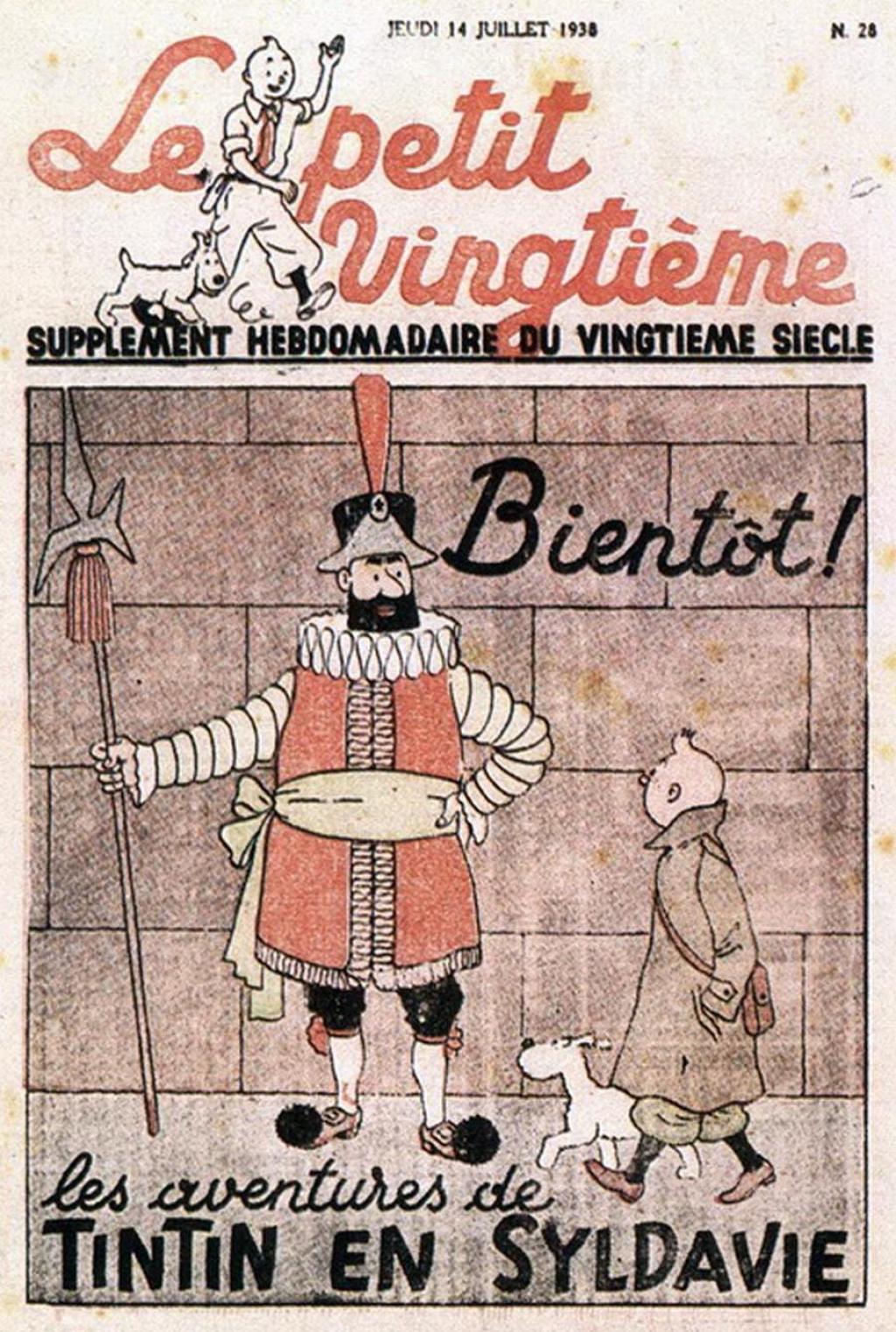 Les Aventures de Tintin : Les plus belles couvertures, signées Hergé
