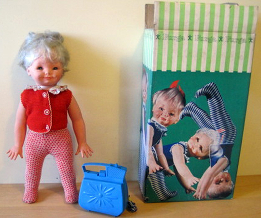 PAR AMOUR DES POUPEES : CAPRIOLINA, 40CM, 1969, FURGA