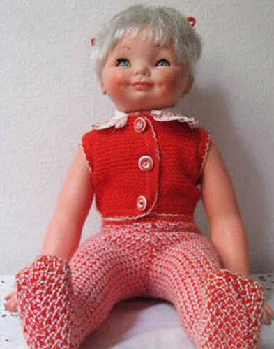 PAR AMOUR DES POUPEES : CAPRIOLINA, 40CM, 1969, FURGA