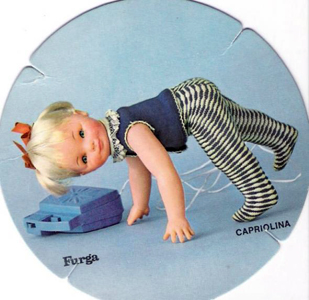 PAR AMOUR DES POUPEES : CAPRIOLINA, 40CM, 1969, FURGA