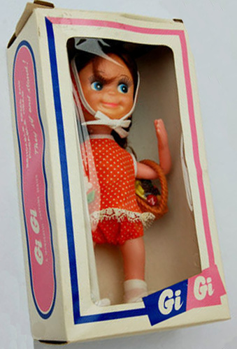 PAR AMOUR DES POUPEES : GIGI DOLLS, 20CM, ANNEES 60, PERFEKTA