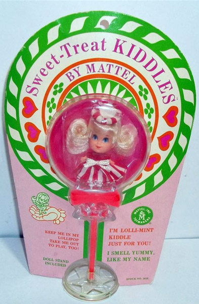 PAR AMOUR DES POUPEES :: SWEET TREAT KIDDLES, 5CM, 1969, MATTEL