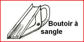 OUTILS ANCIENS - ART POPULAIRE : BOUTOIR