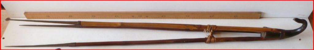 OUTILS ANCIENS - ART POPULAIRE : foène, fouëne, eel spear...