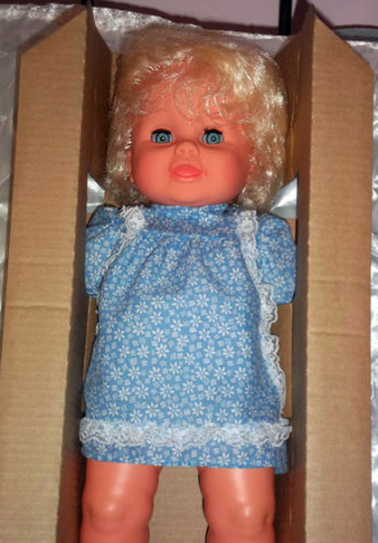 PAR AMOUR DES POUPEES :: BABY WON'T LET GO, 46CM, 1978, PALITOY