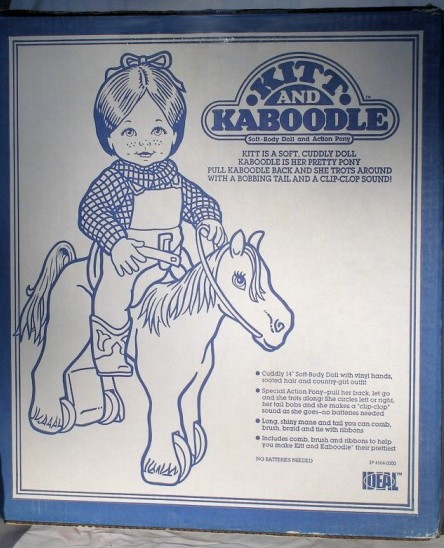 PAR AMOUR DES POUPEES :: KITT AND KABOODLE, 35,5 cm, 1984, IDEAL TOY ...